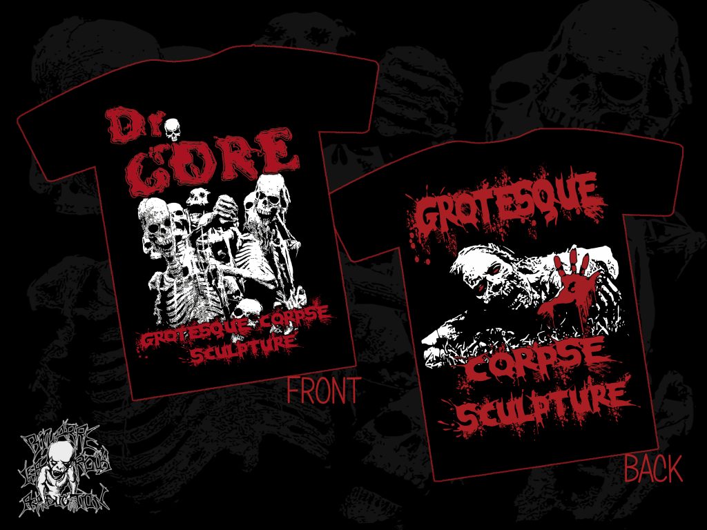 "Grotesque Corpse Sculpture – Blood Edition" - Dr.Gore Official WebSite